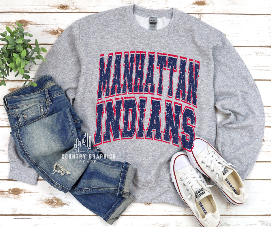Varsity Manhattan Indians – Country Graphics