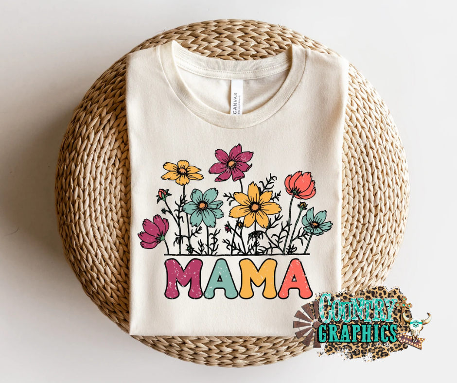 Mama -vintage floral – Country Graphics